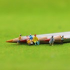 P150W 100pcs Model Trains N Scale 1:150 People Painted Figures ...