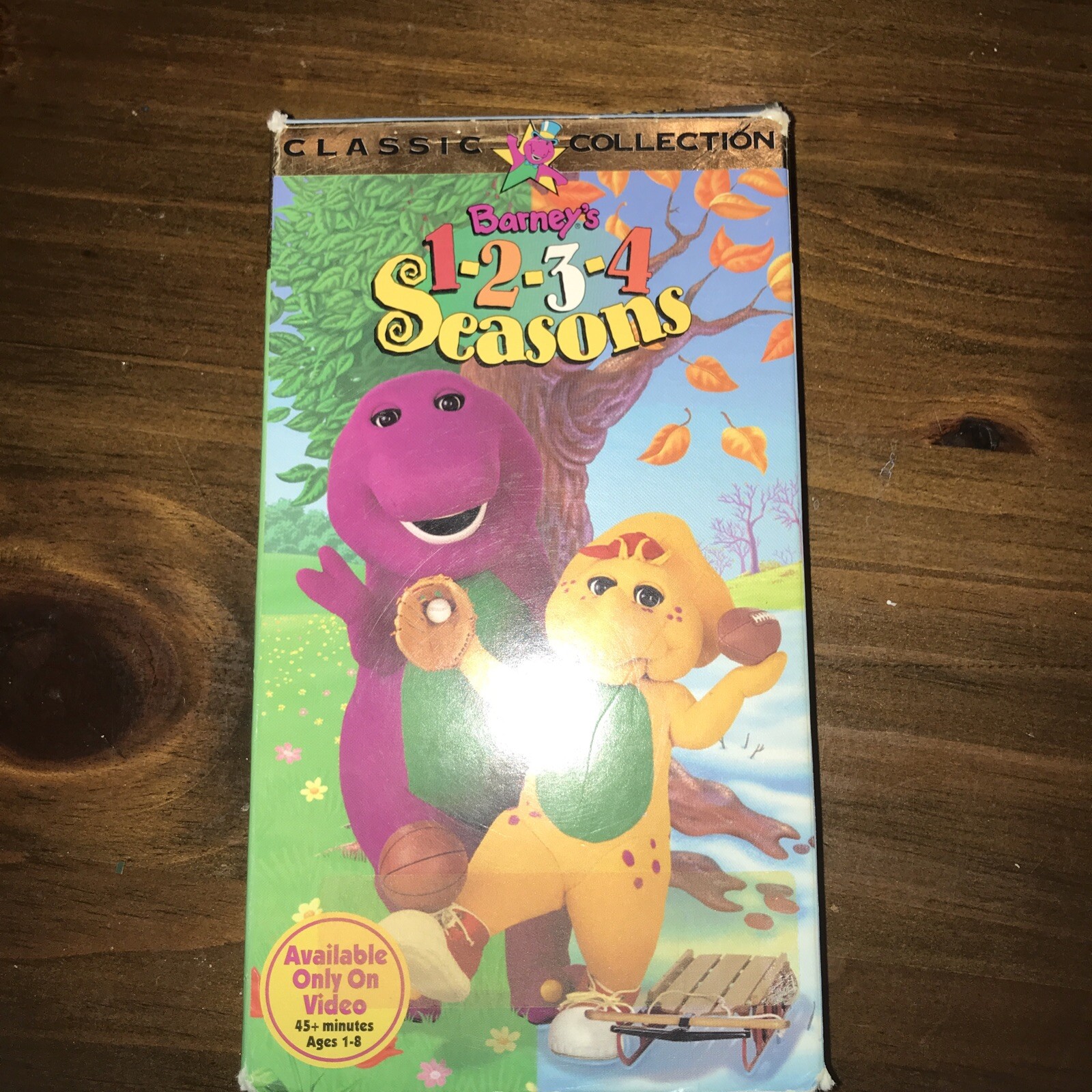 Barney - Barneys 1-2-3-4 Seasons (VHS, 1996) 45986020123| eBay