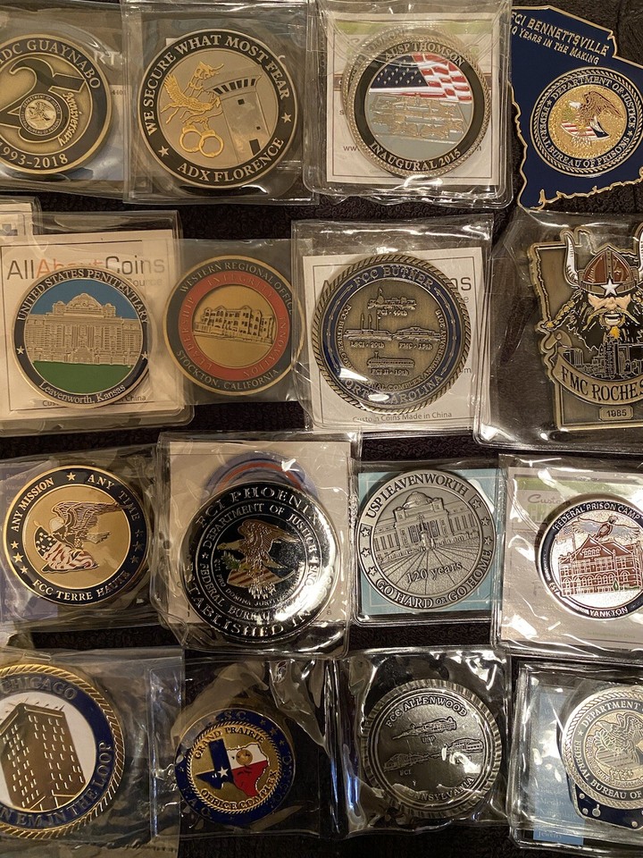 GOVERNMENT LAW ENFORCEMENT CHALLENGE COIN LOT/JACKET PATCH AND PIN/59 ...