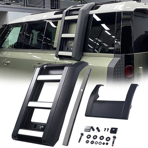 Side Access Ladder Roof Rack Step Ladder for Land Rover Defender 2020 ...