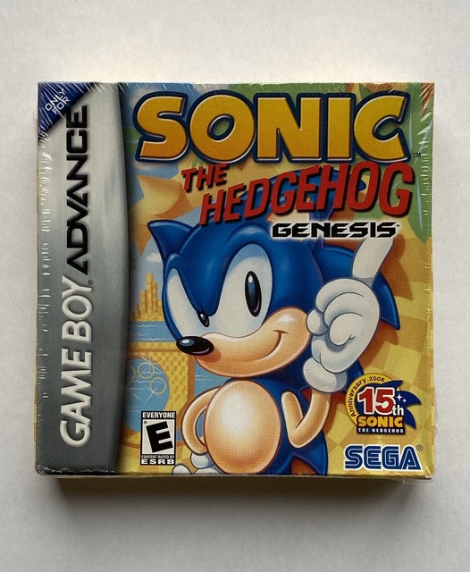 Nintendo Game Boy Advance GBA Sonic the Hedgehog: Genesis Factory ...