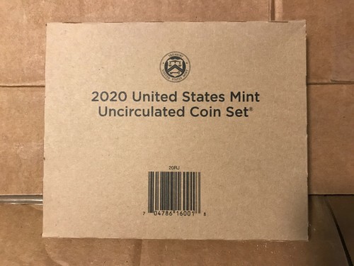 2020 Uncirculated Coin Set 20 Coins United States Mint 20RJ SEALED ...