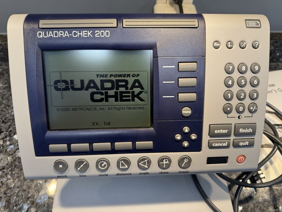 Metronics Quadra-Chek 200 Digital Control Model QC220-NL Used Fully ...