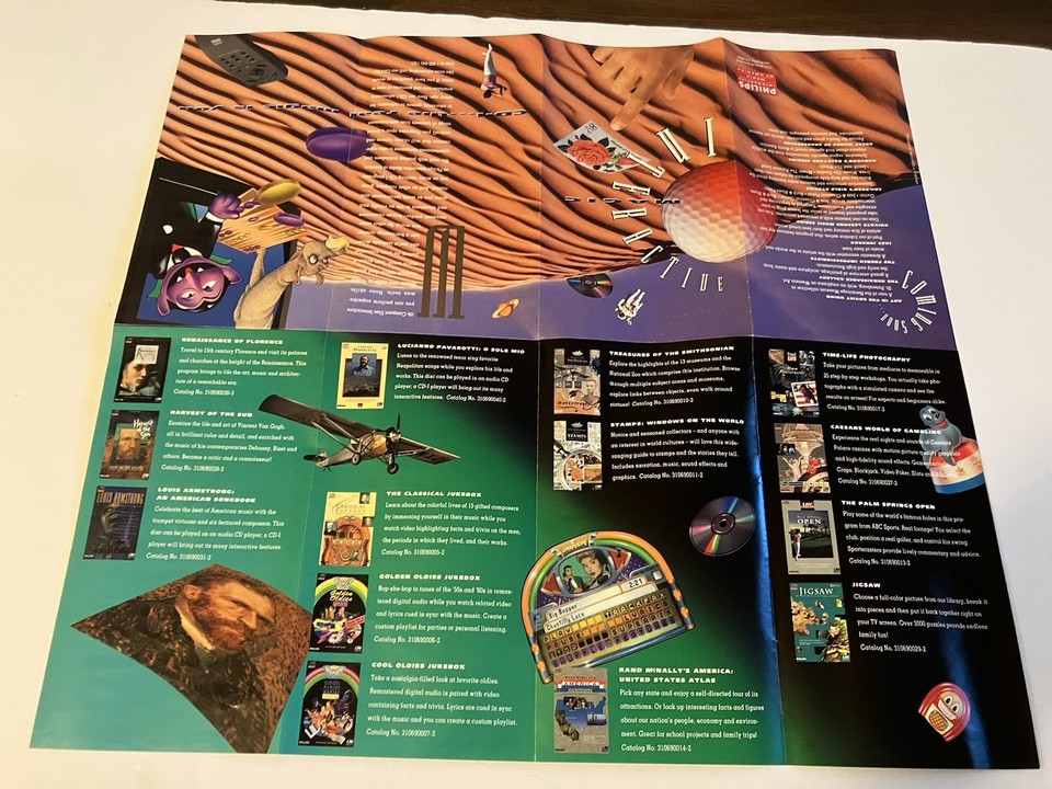 SANDY’S CIRCUS ADVENTURE PHILIPS CD-I GAME 1990 FIRST INTERACTIVE ...