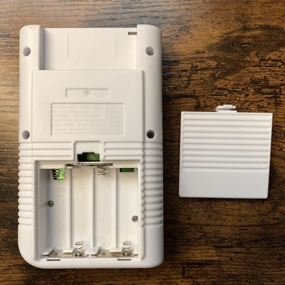RESHELL Nintendo Game Boy Original DMG-01 White Handheld Console Retro ...