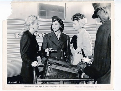 One Way To Love-Janis Carter-Marguerite Chapman-8x10-B&W-Still | eBay