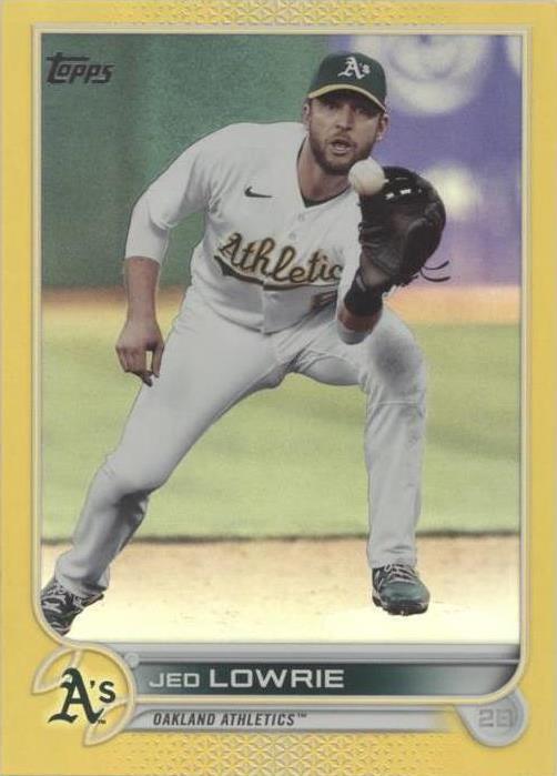 2022 Topps Series 2 - Jed Lowrie #343 Gold Foil for sale online | eBay