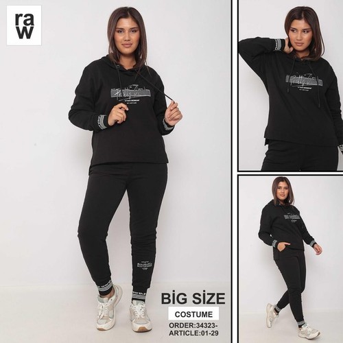 women's tracksuits sets Cotton Made In Turkey sizes XL 2XL 3 XL 4XL | eBay