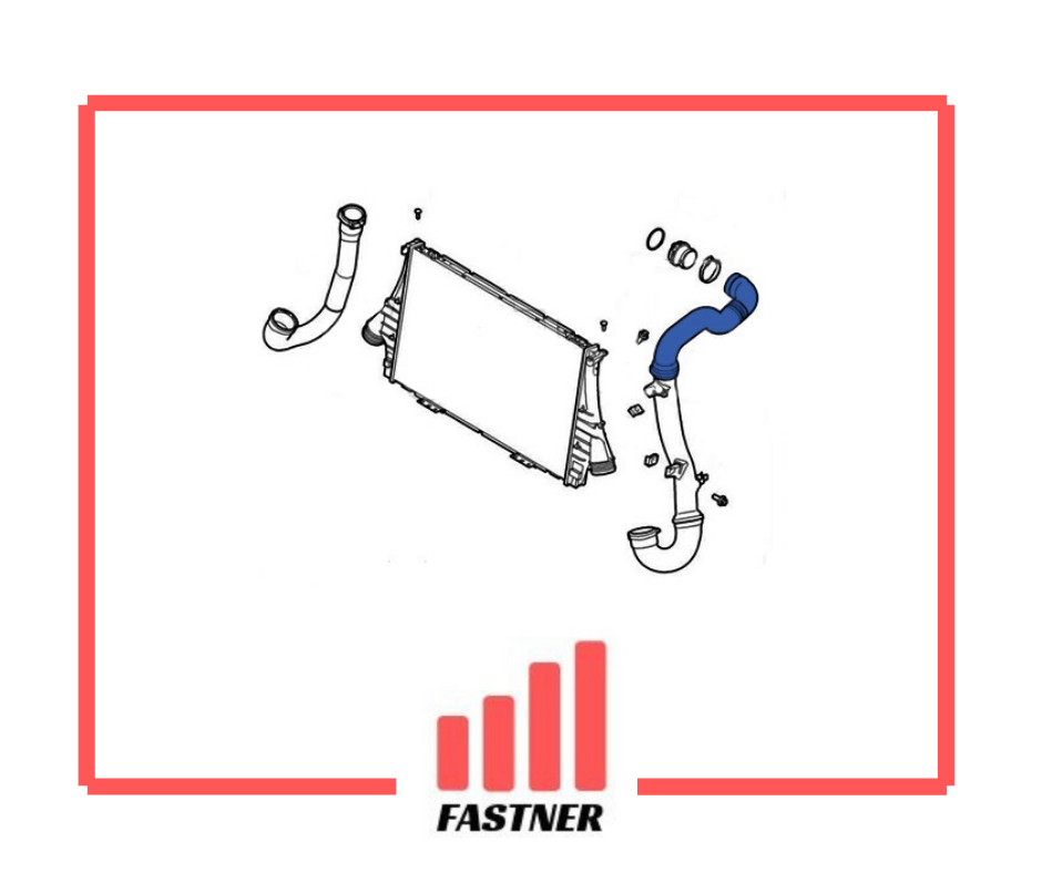 Raccord Tube Intercooler Air Turbo Saab 9-3 1.9 TTID 12777281 12822777 ...