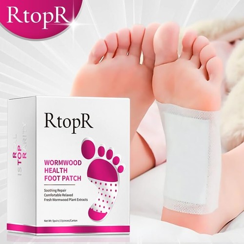 Rtopr Detox Foot Pads Remove Toxins Deep Cleansing Smoothing Repair 10 ...