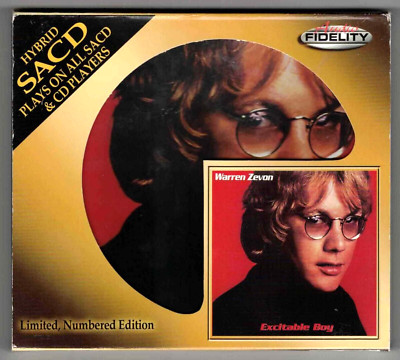WARREN ZEVON Excitable Boy Steve Hoffman 2013 AFZ 166 Audio Fidelity ...