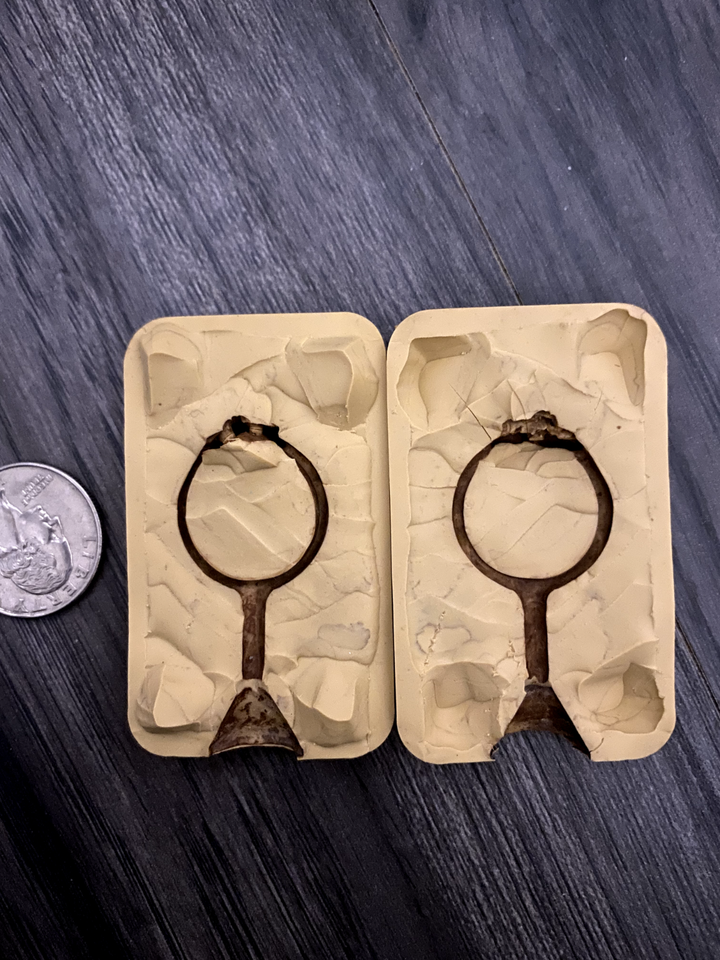 RING for STONES, LOST WAX CASTING injection, jewelry mold, Gold, Metal ...