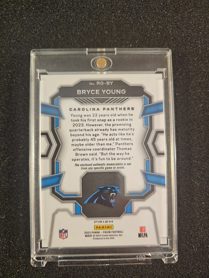 Bryce Young 2023 Panini Prizm Rookie Gear Patch | eBay