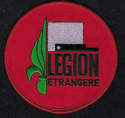 FRENCH FOREIGN LEGION UNIT HAT PATCH ENTRANGERE PIN UP ARMY FRANCE | eBay