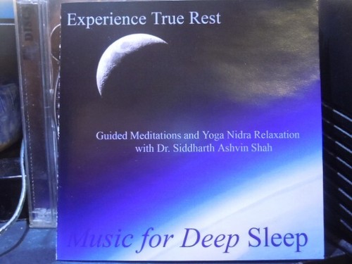 Guided Meditations and Yoga Nidra Relaxation with Dr. Siddharth Ashvin Shah (CD) | eBay