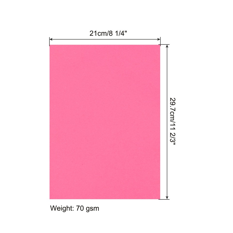100 Sheet Origami Paper Fluorescent Peach 11.7 x 8.3 Inch Square Sheet ...
