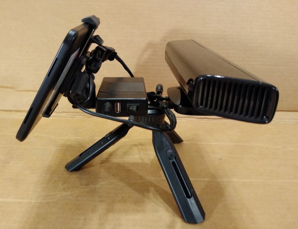 SLS ghost hunting camera w/tripod grip, 8 inch screen, and RAS NVD ...