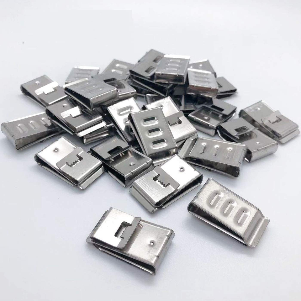 30mm Stainless Steel Cable Clips Trailer Frame Wire Clips (30 Pieces ...