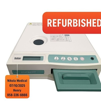 SciCan Statim 2000 Dental Sterilizer | Refurbished + Warranty | FAST ...