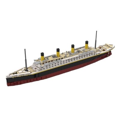 Passenger Liner Ocean Liner Ship Model Building Toys 2175 Pieces MOC ...