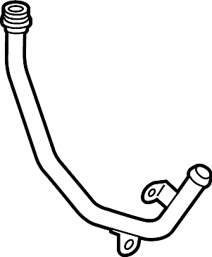 VW/Audi/Porsche 07K121065N Engine Coolant Pipe (Front) | eBay