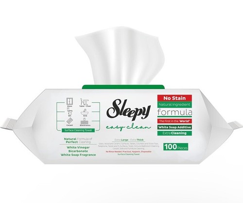 Sleepy Easy Clean Natural Formula Of Perfect Clean 100 Ct Disposable ...