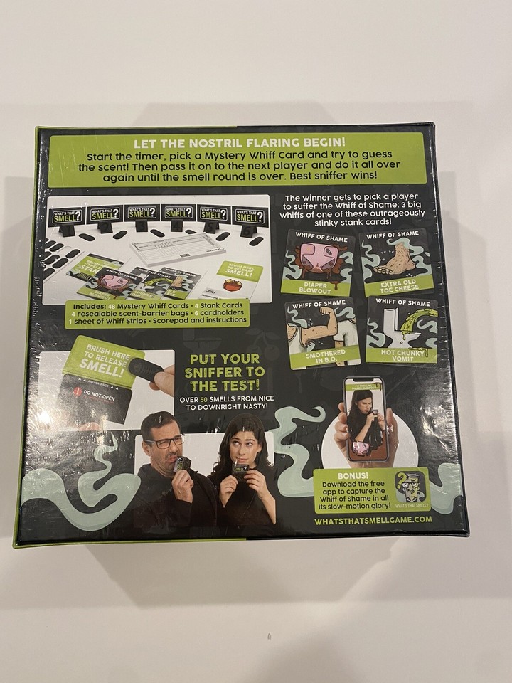 What's That Smell? The Party Game That Stinks Scent Guessing Game For ...