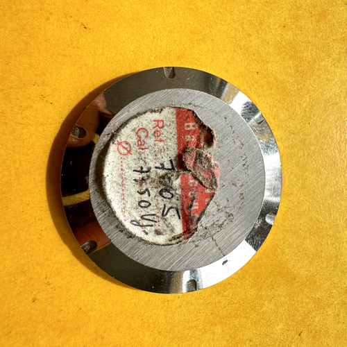 Valjoux 7750 Stainless Steel Case Back 34.4mm 24.3mm Part | eBay