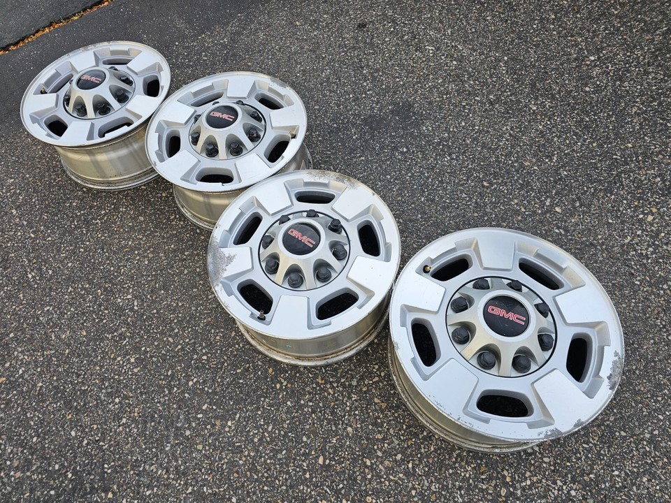 17" GMC SIERRA 2500 HD 3500 DENALI OEM FACTORY STOCK WHEELS RIMS 8X180 ...
