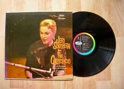 JERI SOUTHERN at The Crescendo Capitol PROMO T 1278 orig 1960 EX | eBay