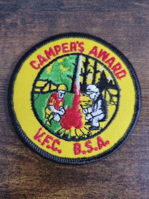 Boy Scouts Camper's Award Venturing Foundations Course B.S.A. Patch | eBay
