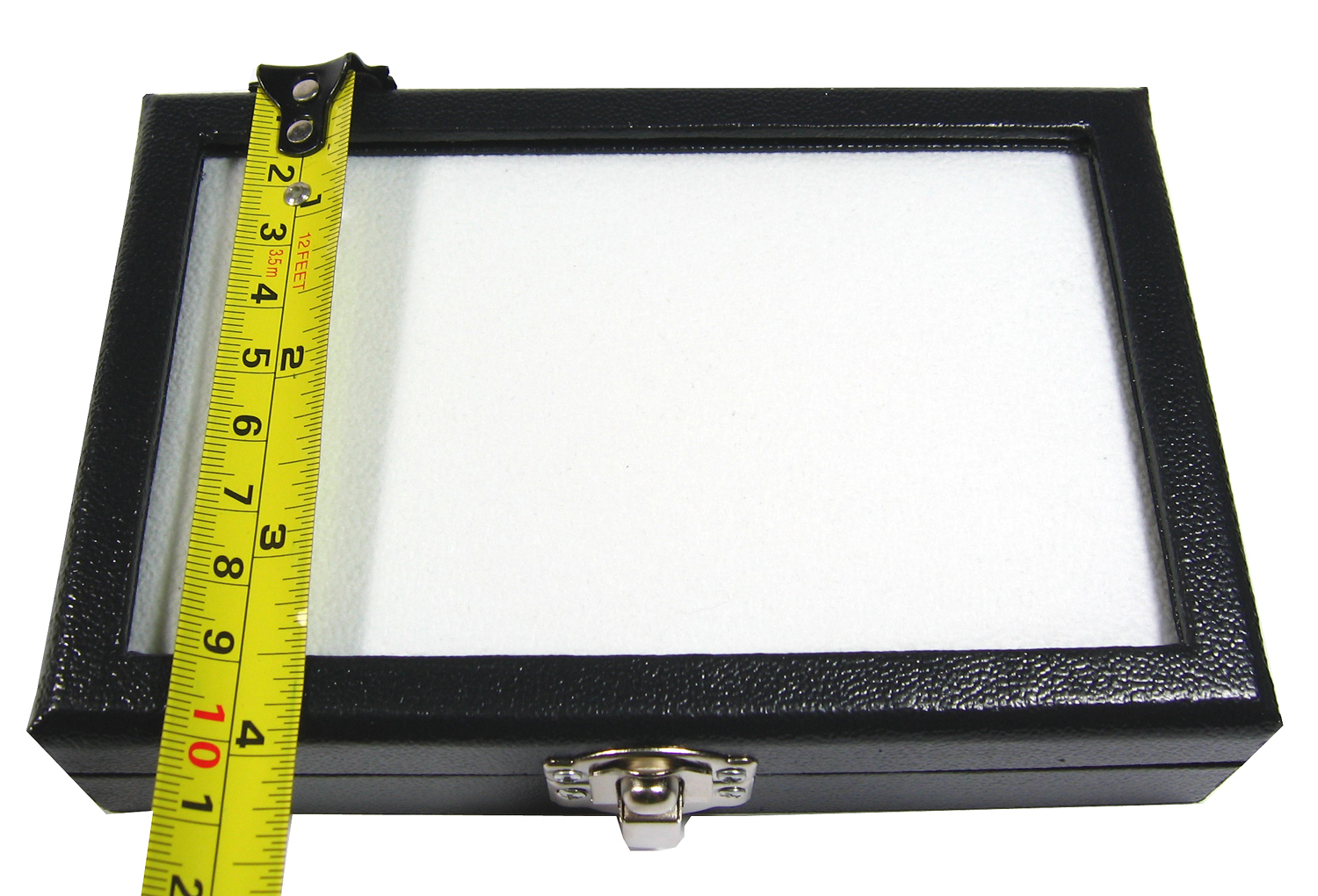 HIGH GRADE TOP GLASS DISPLAY BOX 10x15 CM SHOW CASE JEWELRY GEMS STONE ...