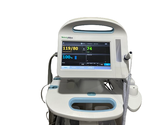 Welch Allyn Connex Vital Signs Monitor 68NXTX Stand, WIFI, SpO2, Braun ...
