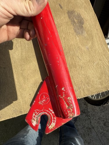Old School BMX Schwinn Fork Red Threaded OG | eBay