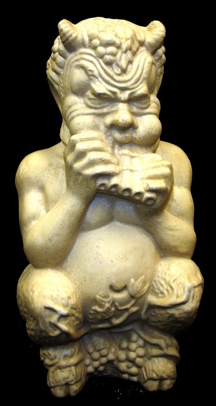 Pan Statue Shepherd Flocks Goat Reed Keeper Pipe | eBay