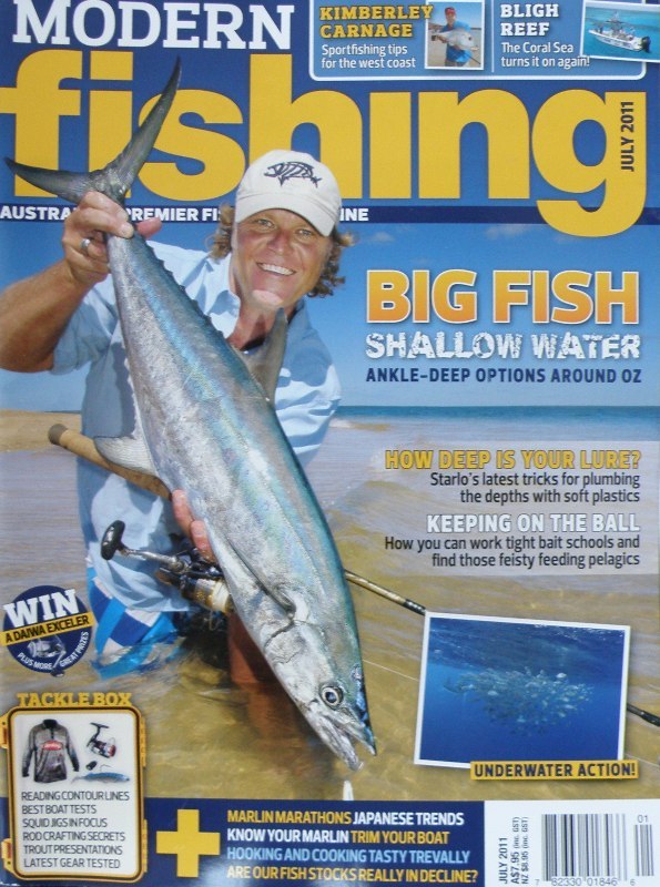 Modern Fishing Magazine - July 2011 Hooking & Cooking Tasty Trevally | eBay