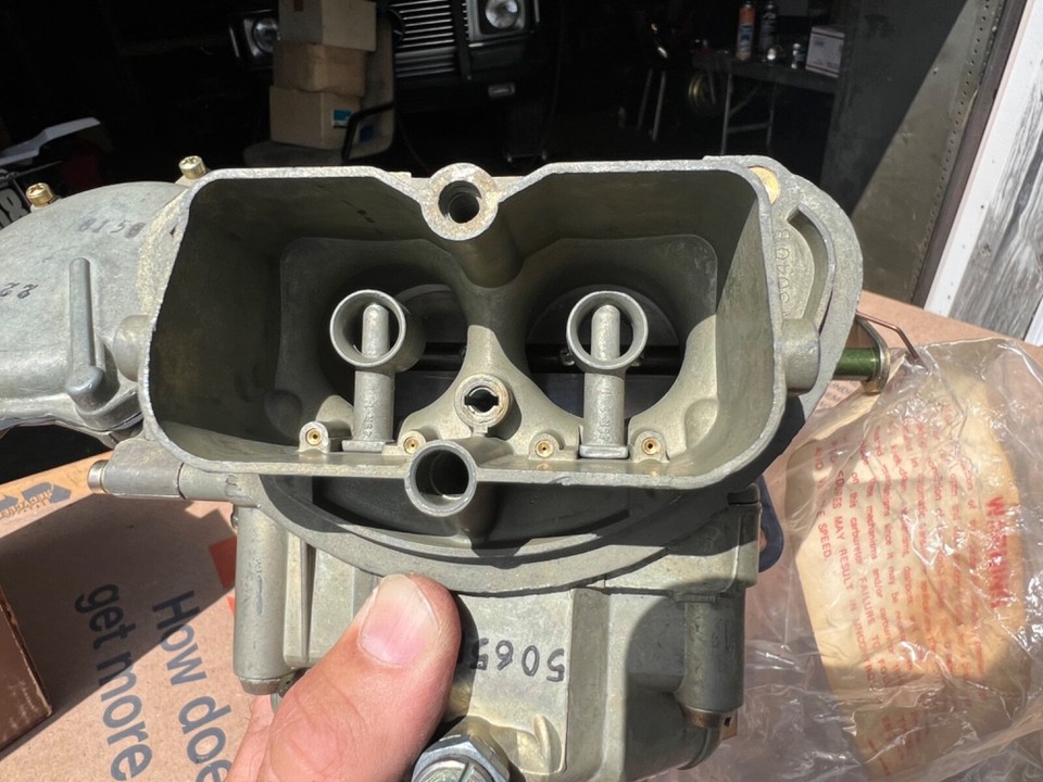 **NOS** 1968 Corvette Holley Tri Power 3x2 Carburetor **3659** 4056 68 ...