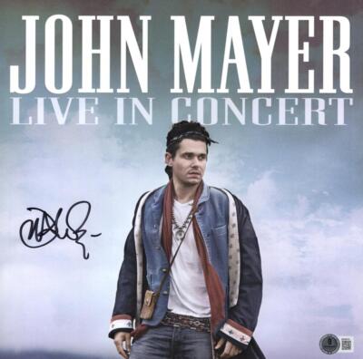 John Mayer Signed Autograph 11x11 Concert Tour Poster - Guitar God ...