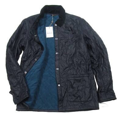 Wax Jacket Blinter Polarquilt Jacket Barbour Men's Navy Blinter Snap ...