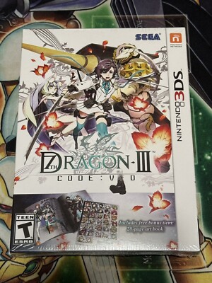 7th Dragon III Code: VFD Nintendo 3DS Brand New Factory Sealed ...