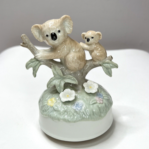 Vintage Koala Bear Music Box Otagiri Japan Fine Porcelain | eBay