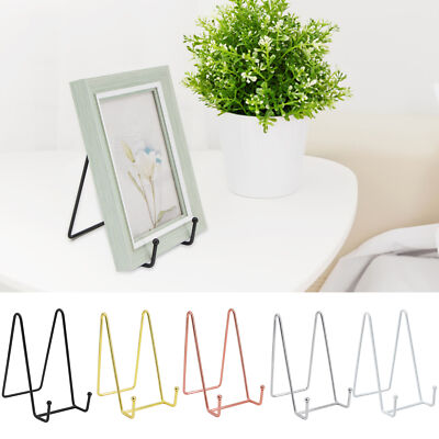 TtS 2 4 6PCS 11x10x7.5cm Metal Frame Holder Stand Easel Display Plate ...