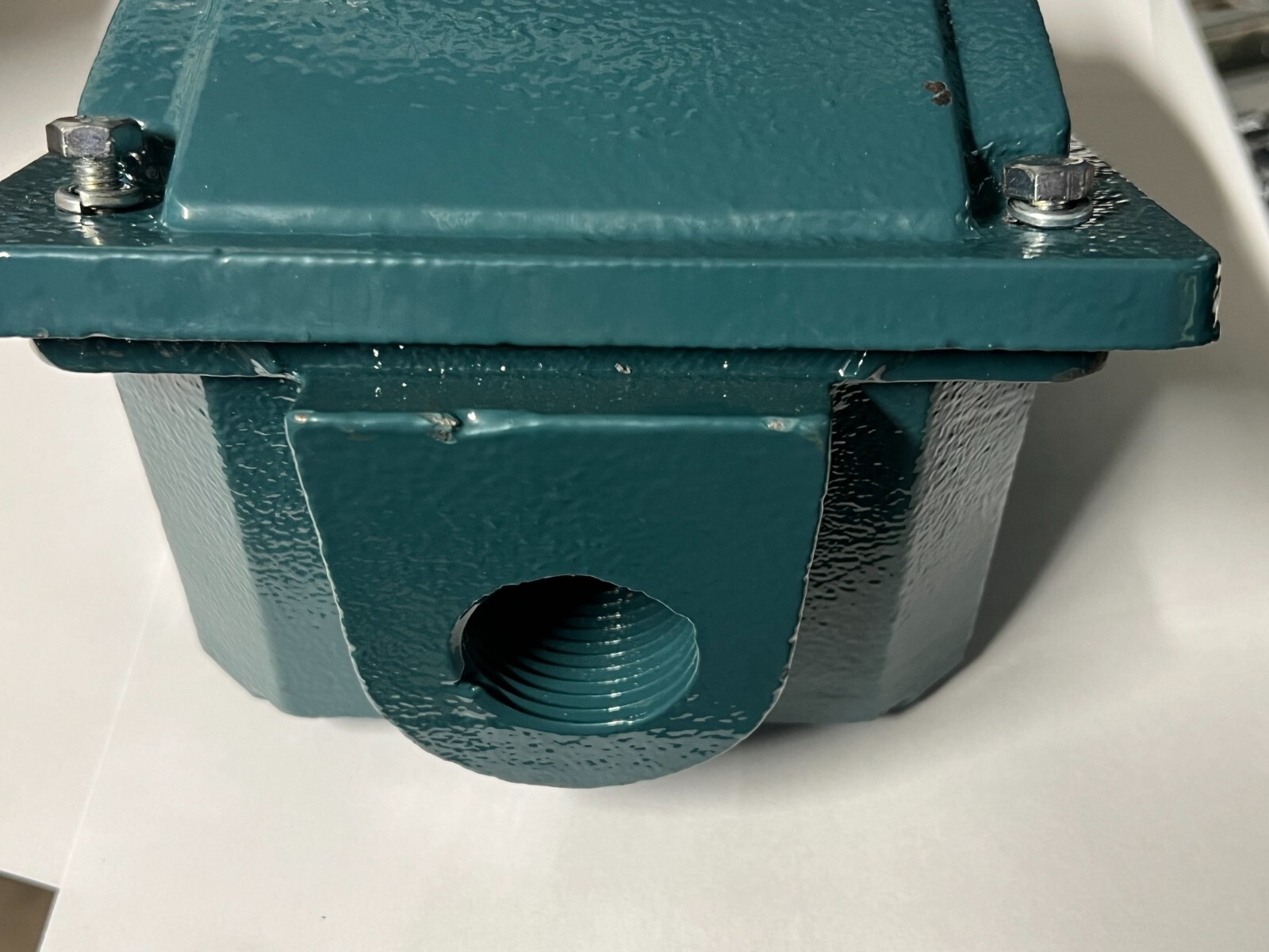 Louis Allis LAMJBOX210T Cast Iron Electric Motor Terminal Conduit Box W ...
