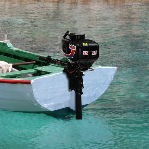 Outboard Motor 52CC 2 Stroke Fishing Boat Engine Aluminium Boat Motor 1 ...
