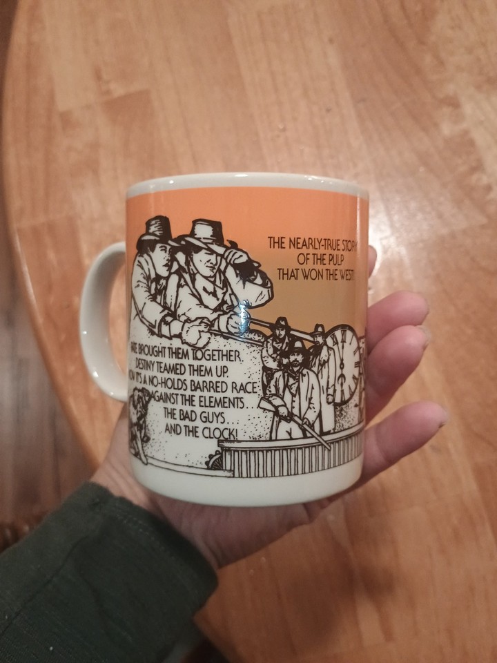 Rare Pope & Talbot Movie The Legend of White Gold Coffee Cup/Mug ...