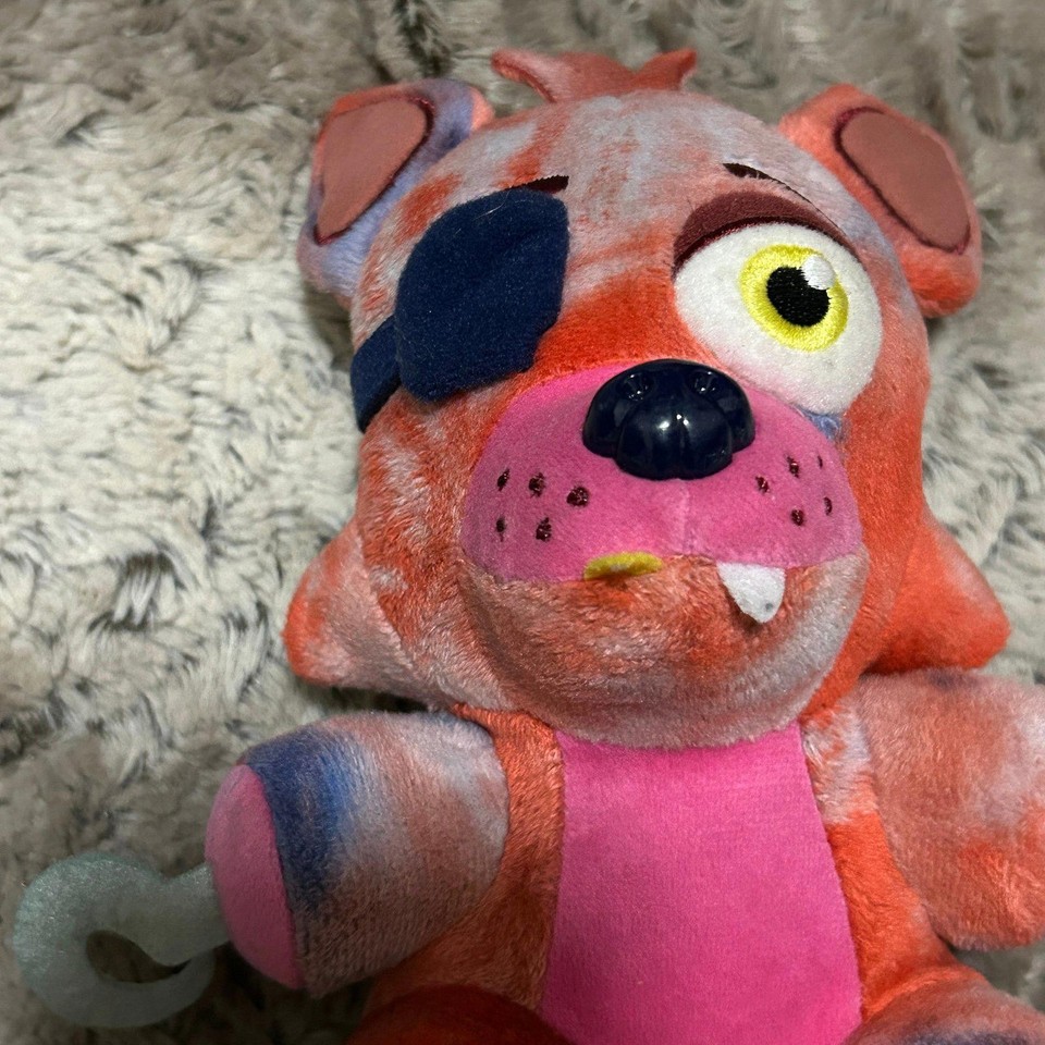 Funko FNAF Five Nights at Freddy’s NWT Tie Dye Foxy the Pirate Plush ...