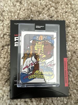 TOPPS PROJECT 2020 #300 KEN GRIFFEY JR. by ERMSY Print Run 4762 | eBay