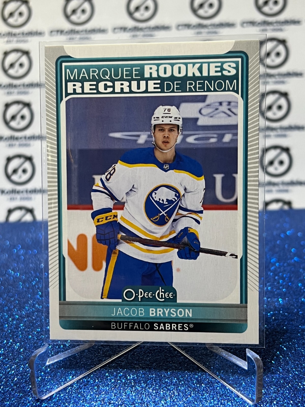 2021-22 O-PEE CHEE JACOB BRYSON # 509 MARQUEE ROOKIE BUFFALO SABRES ...
