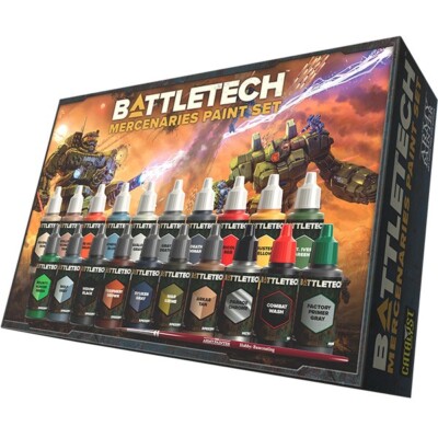 BATTLETECH MERCENARIES: PAINT SET Oct 18 Pre-Order | eBay