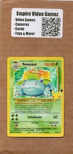 Venusaur 2021 Celebrations: Classic Collection #15 Holo Price Guide ...